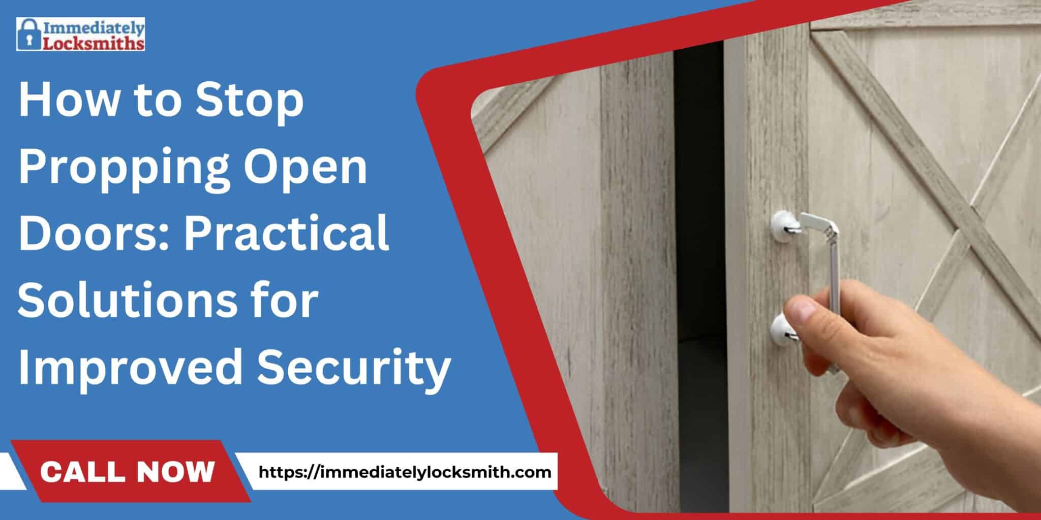 How to Stop Propping Open Doors? Practical Solutions for Improved ...